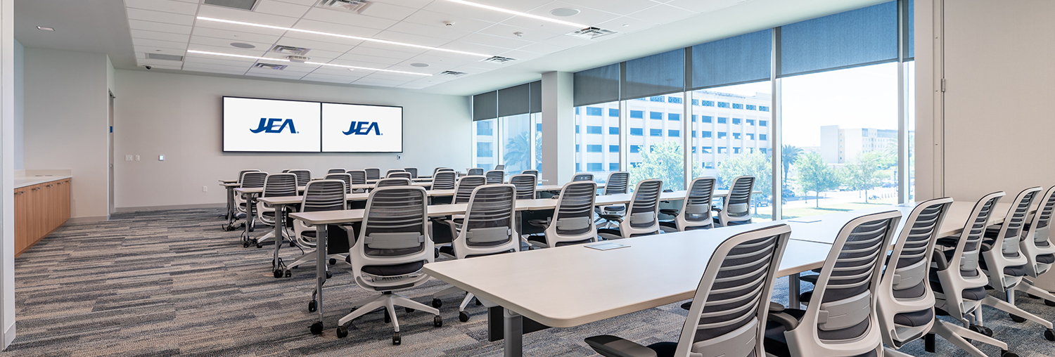 Hybrid Workplace Design and Office Furniture for JEA